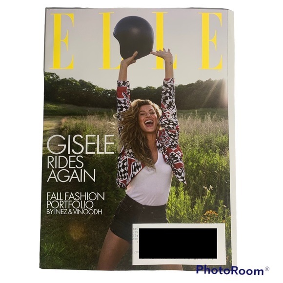 Elle | Accents | Elle Magazine October 222 Gisele Rides Again Fall ...
